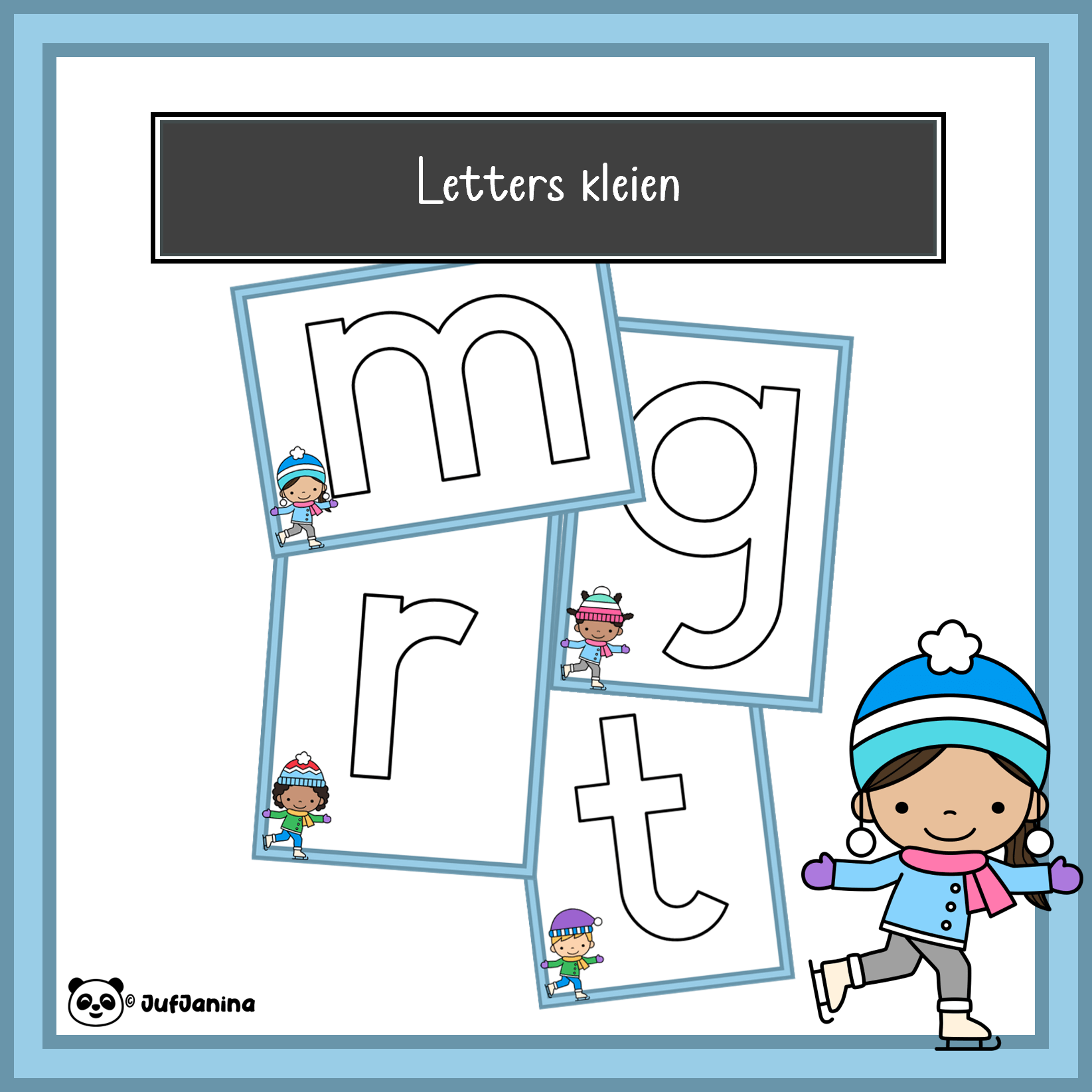 Letters kleien - JufJanina