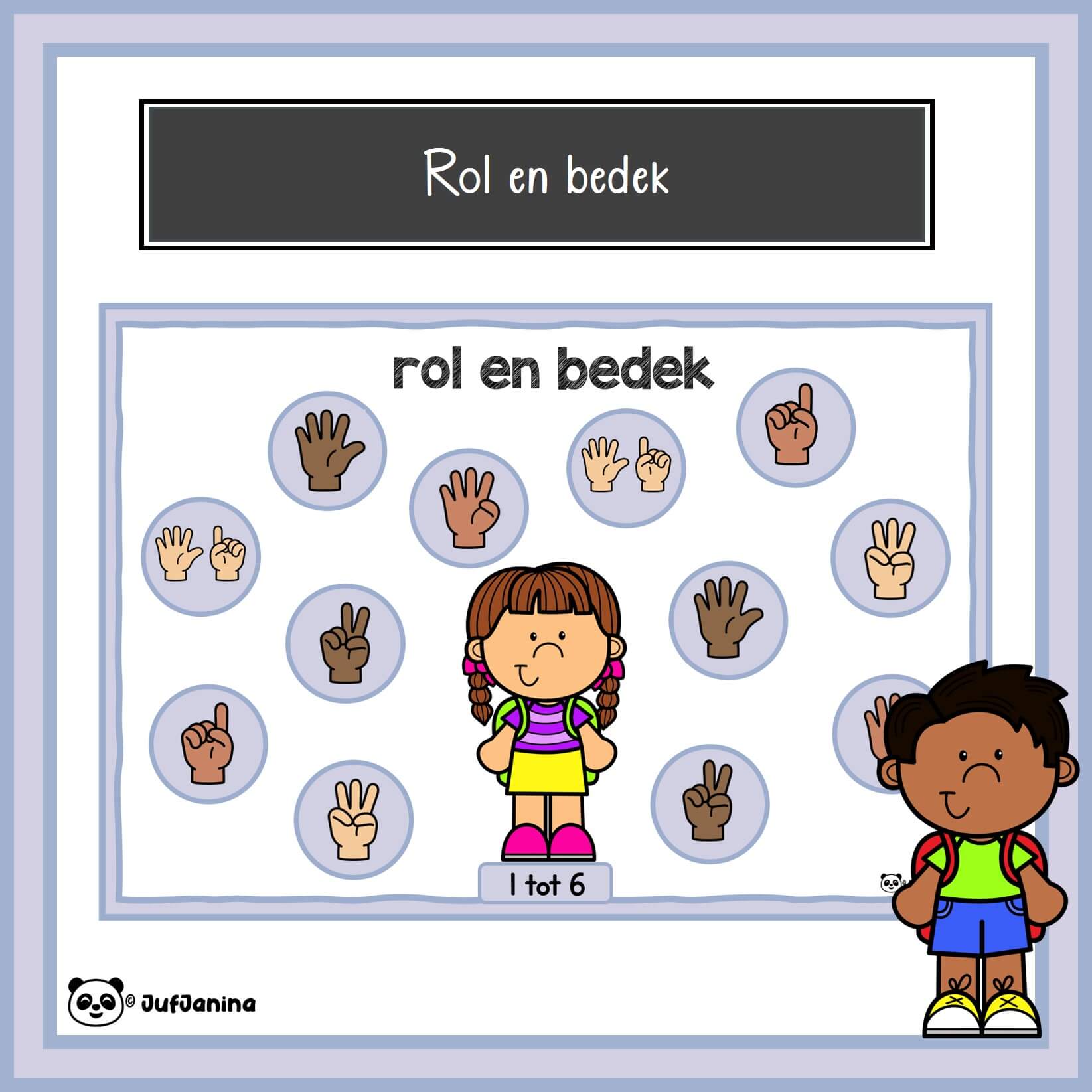 Rol en bedek - School - JufJanina